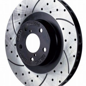 Racing Brake Rotors Drilled/Slotted (PAIR) Non-Brembo 350z/G35/Sentra ...