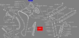 Timing Chain Guide SR20DET / SR20 Engines - Nissan Race Shop
