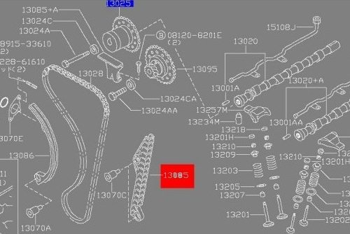 Timing Chain Guide SR20DET / SR20 Engines – Nissan Race Shop
