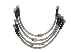 Racing Brake Stainless Steel Brake line - 370Z/G37S Sport (Akebono ...