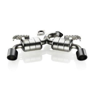 Akrapovic Slip On Exhaust System for Mitsubishi Evo X - Nissan Race Shop