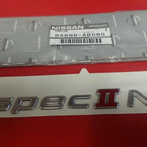 Genuine JDM Nissan R34 V-Spec II Nur Emblem – Nissan Race Shop