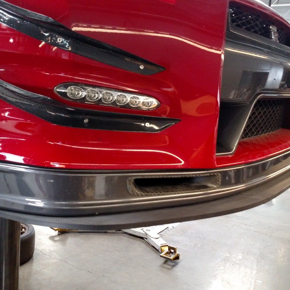 Aeromotions Front Splitter – R35 GT-R – Nissan Race Shop