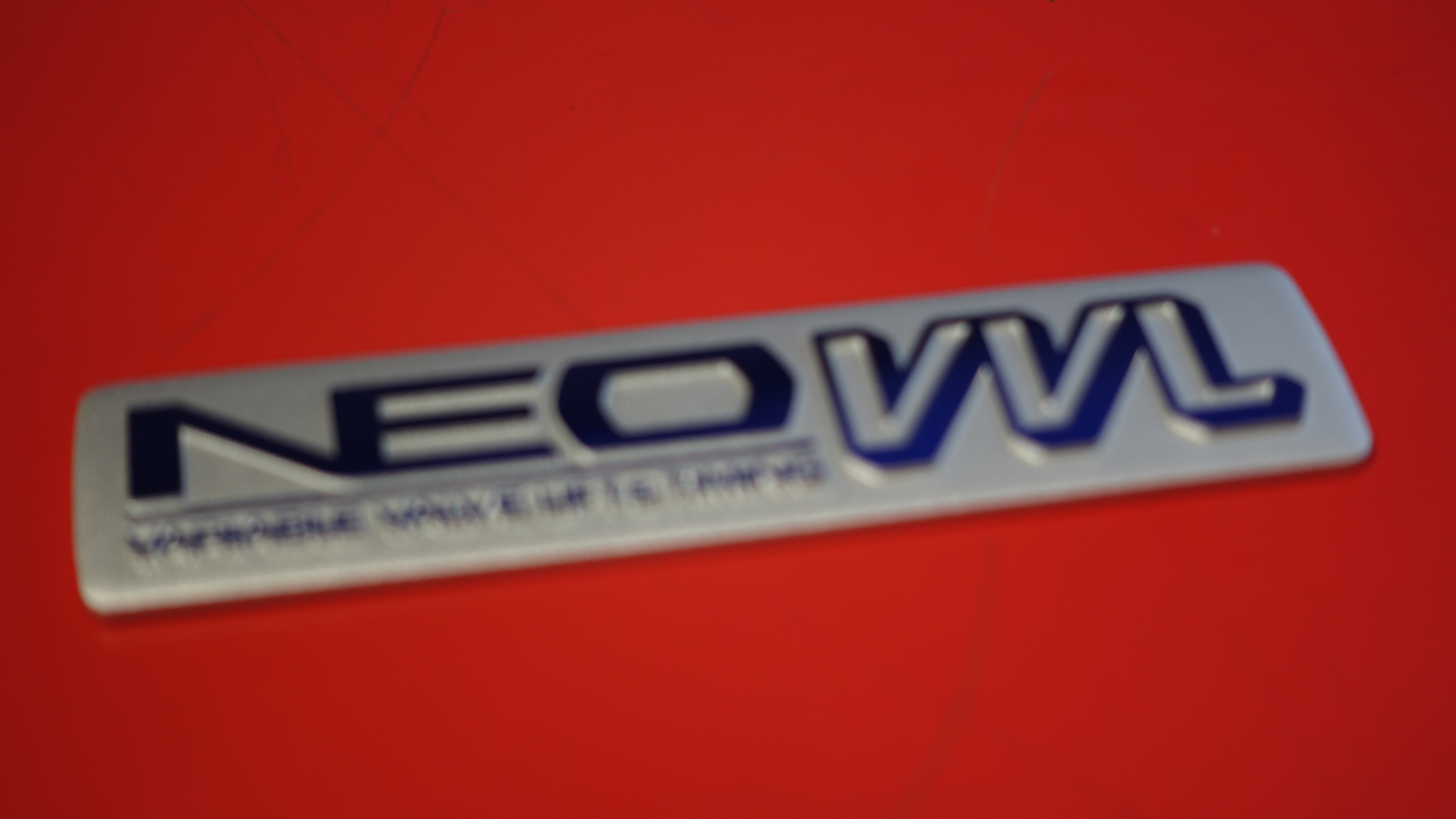 Genuine JDM NEO VVL Badge - Nissan Race Shop