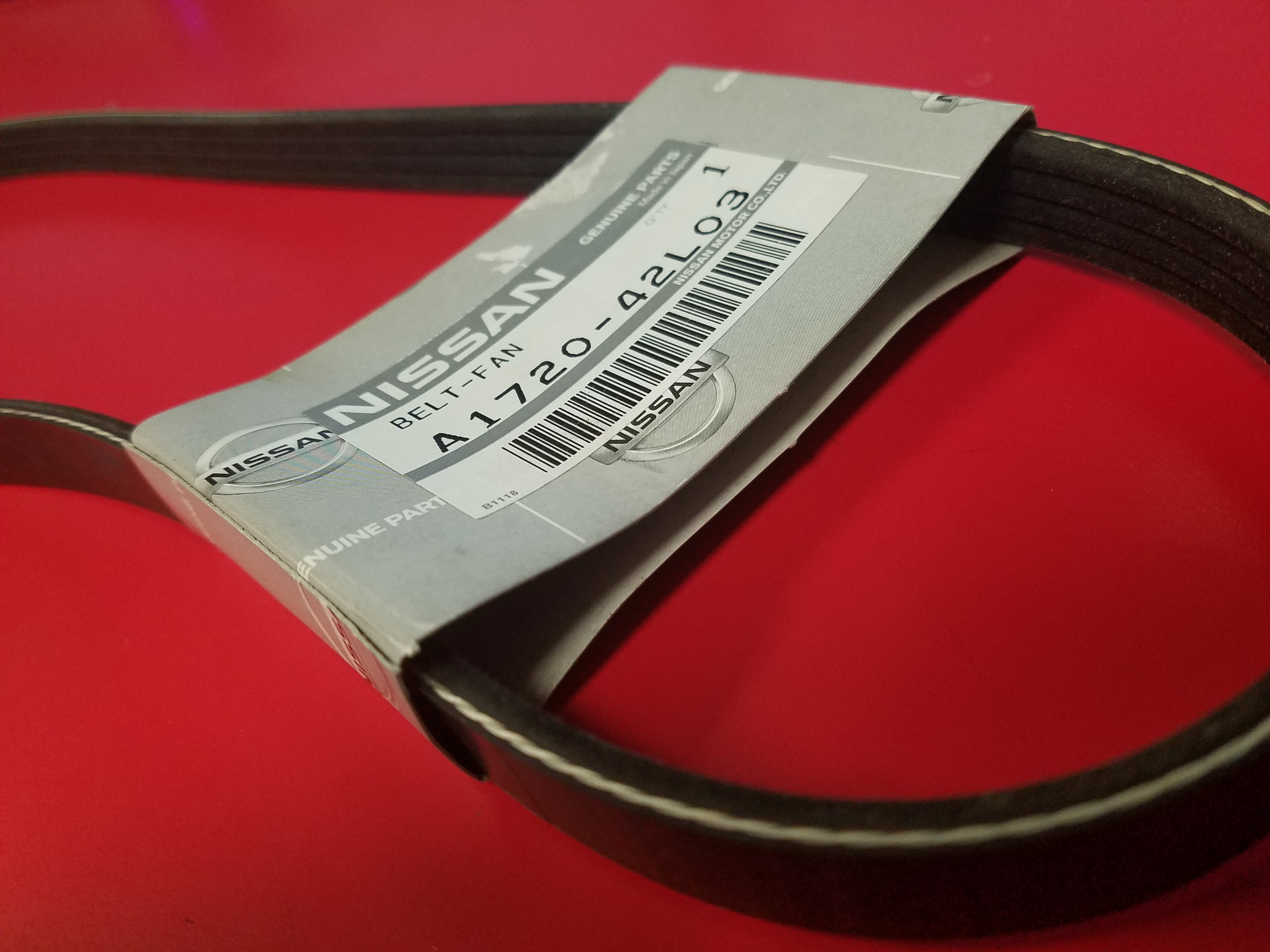 Genuine OEM Nissan 05-14 Titan Drive Belt - Nissan Race Shop